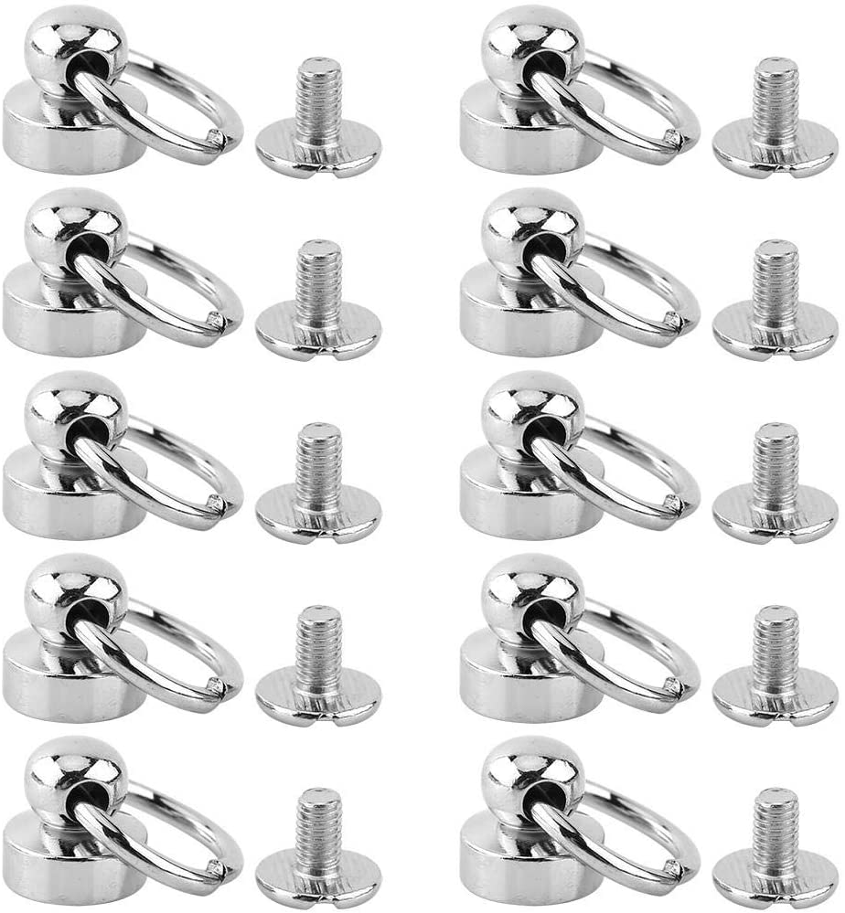 Tornillos de remache redondos con cabeza redonda, 10 piezas de remache ...