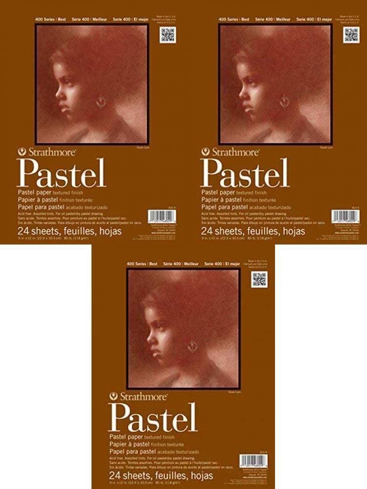 Strathmore 400 Series Pastel Pad, colores surtidos, 18.0 x 24.0 in peg ...